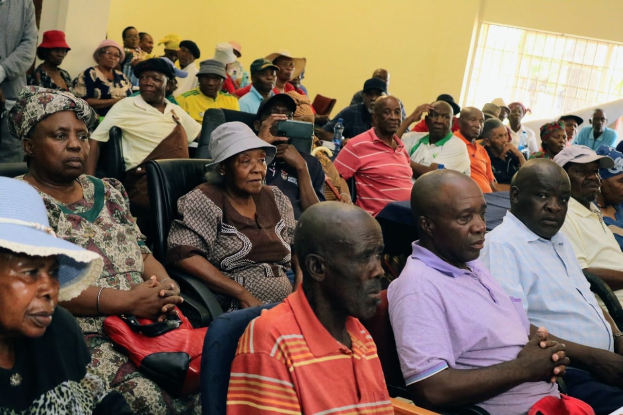 Social development MEC meets Free State, older person provincial