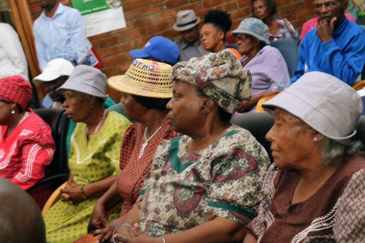 Social development MEC meets Free State, older person provincial