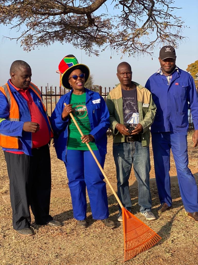 South Africa unites Communities in School Clean-up Drive