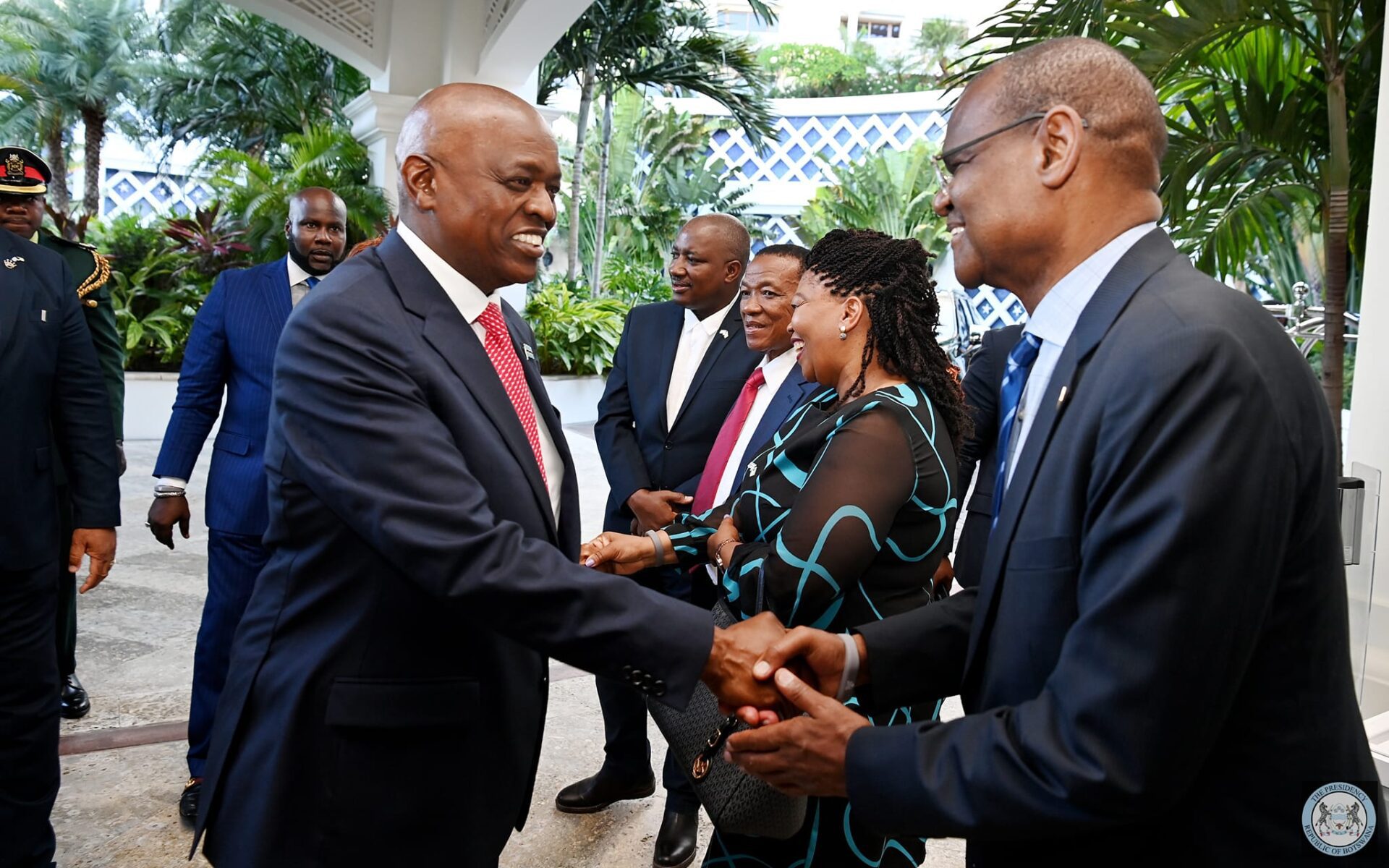 Botswana President Masisi & First Lady Arrive - News Invasion 24