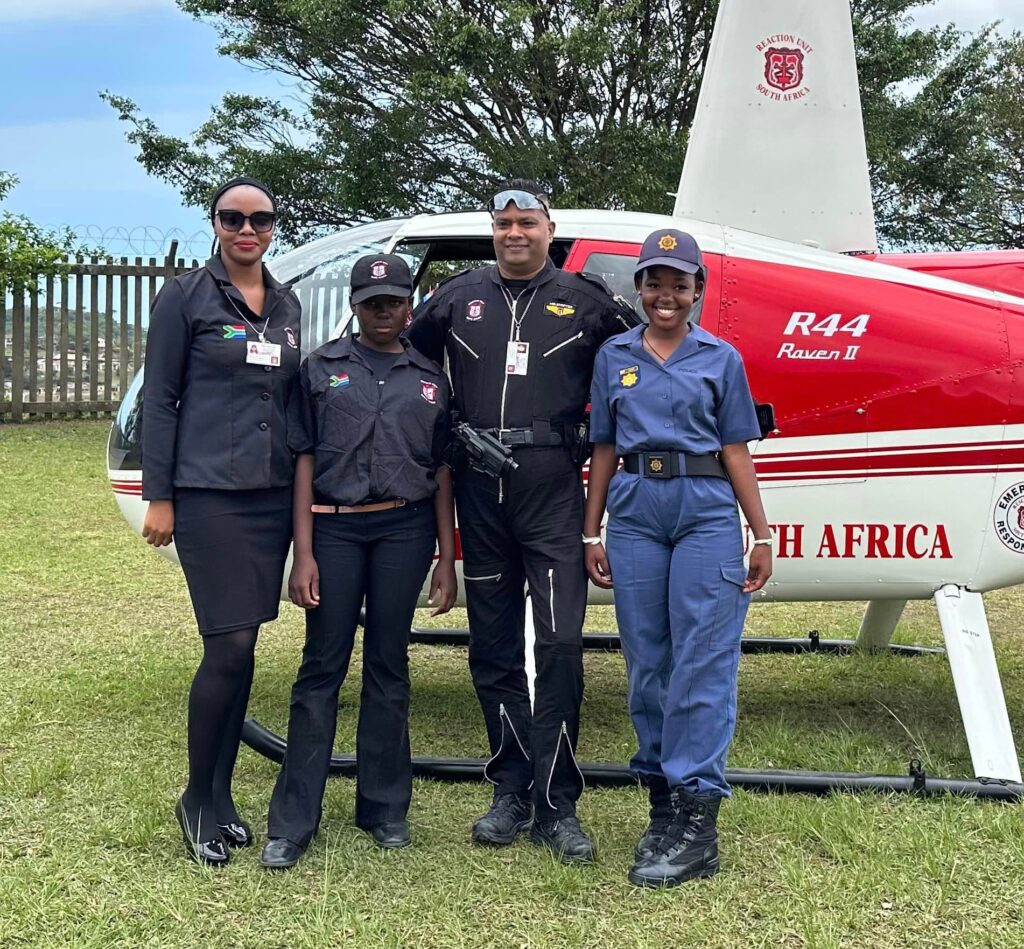 Reaction Unit visits primary school in KZN for Career Day